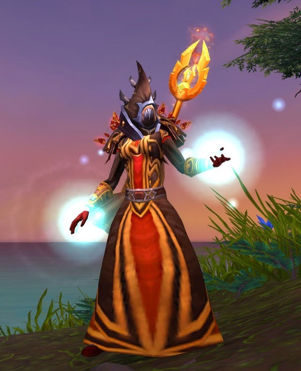 Mage Transmog Selfies (Human Female): Brown Mage Transmog