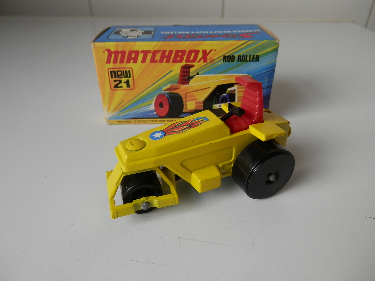EDUARDO ASCANIO MIS MATCHBOX: Nº 21-B ROD ROLLER