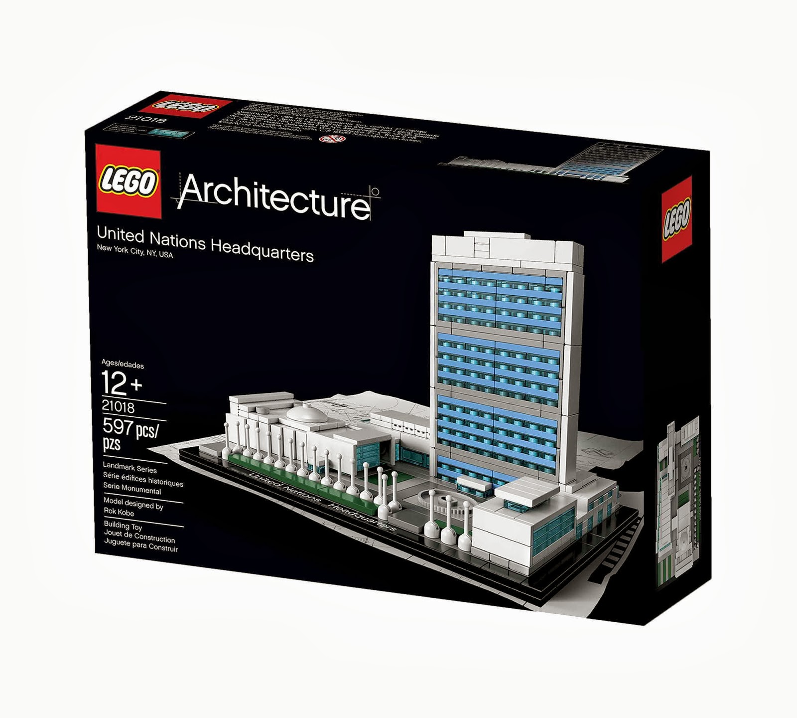 set database: LEGO 21018 united nations headquarters | ʞɔıןqqndǝɹ