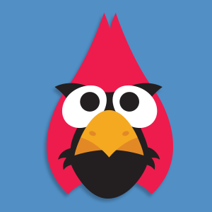Masketeers Printable Masks: Printable Cardinal Bird Mask