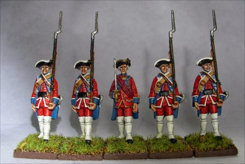Minden Miniatures with Fife & Drum: British