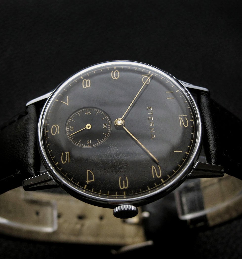 chronoaddict: ETERNA German Military Watch WWII cal.1020