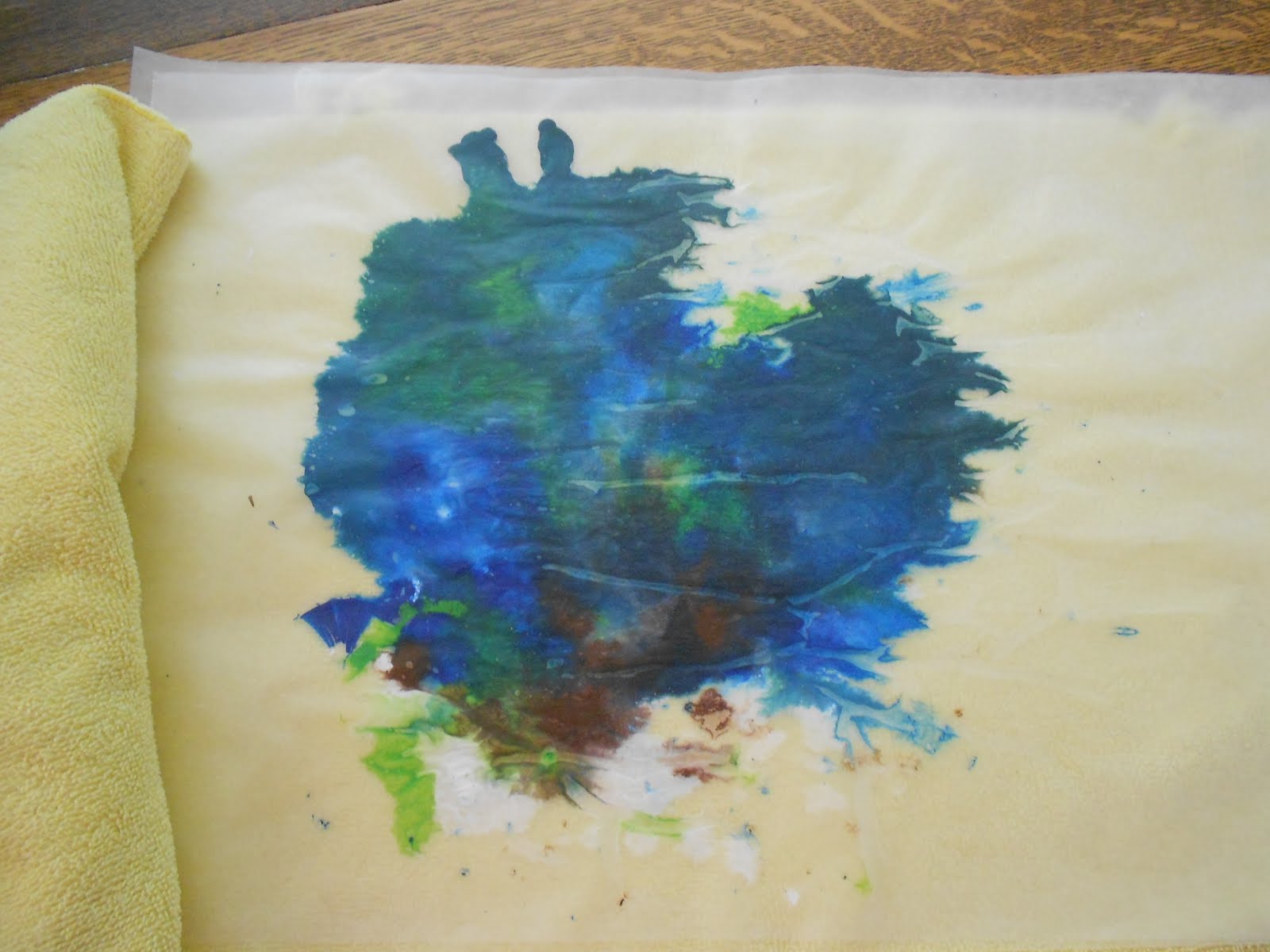 Almost Unschoolers: Melted Crayon Planets