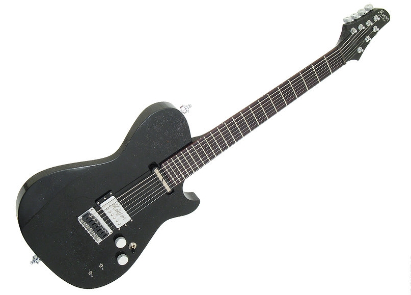 MUSE : Manson Black 7 String - Guitar Made for Matthew Bellamy