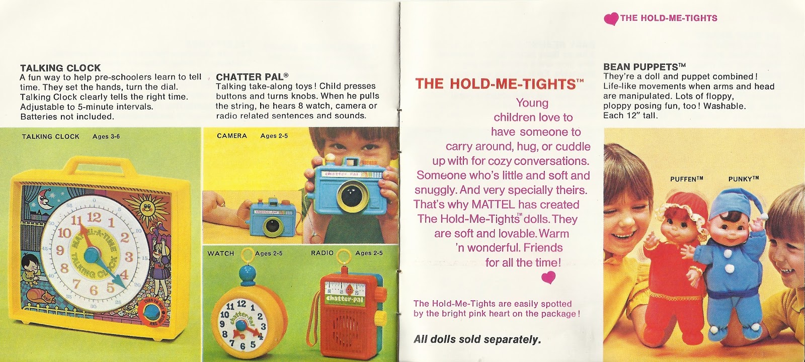 Toy-Addict.com: Mattel 1973 Preschool Catalog - Baby Beans, Tuff Stuff ...