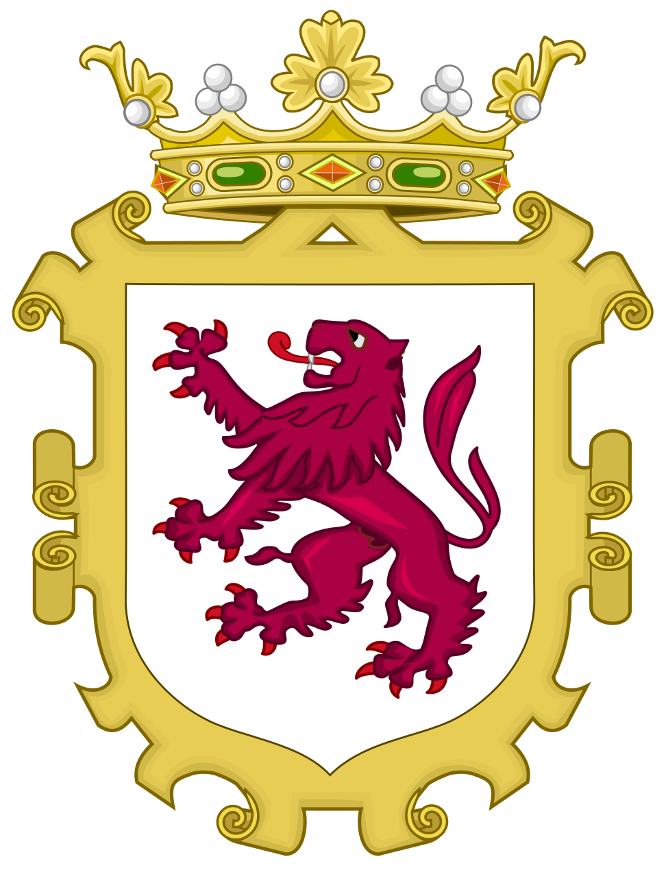 León de un vistazo: El escudo de León.