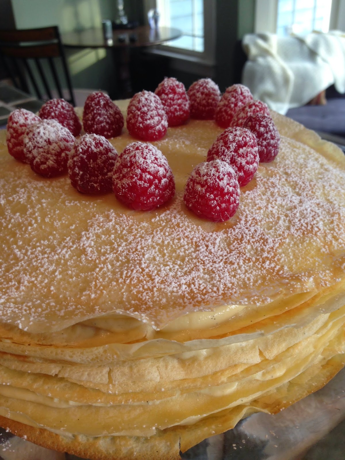 Burnt Toast Diaries: Crepe Cake With Vanilla Pastry Cream