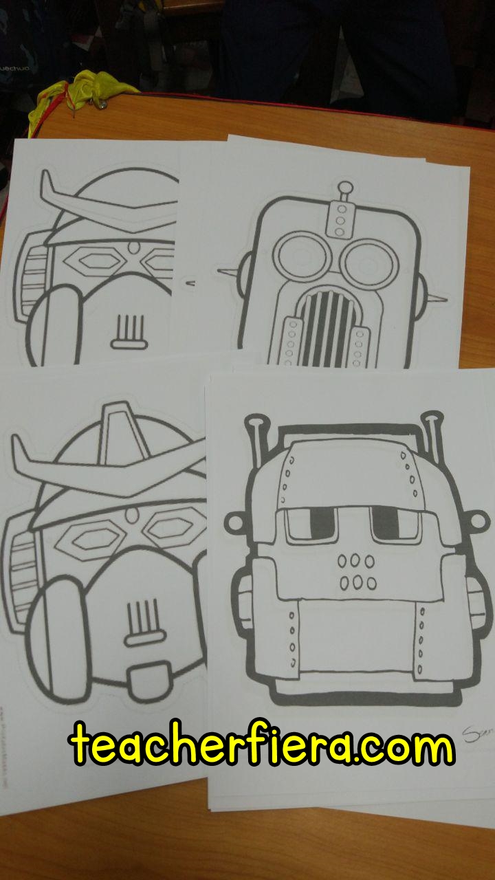 teacherfiera.com: YEAR 2 UNIT 8 - ROBOT MASK (LANGUAGE ARTS & WRITING )