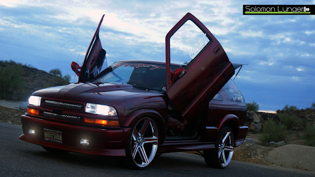 Solomon Lunger Photography: Bagged Blazer on 24" Irocs Lambos and crazy ...