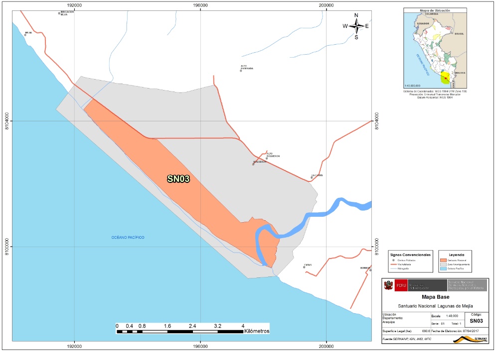 Santuario Nacional de las Lagunas de Mejía - Arequipa ~ Lugares ...