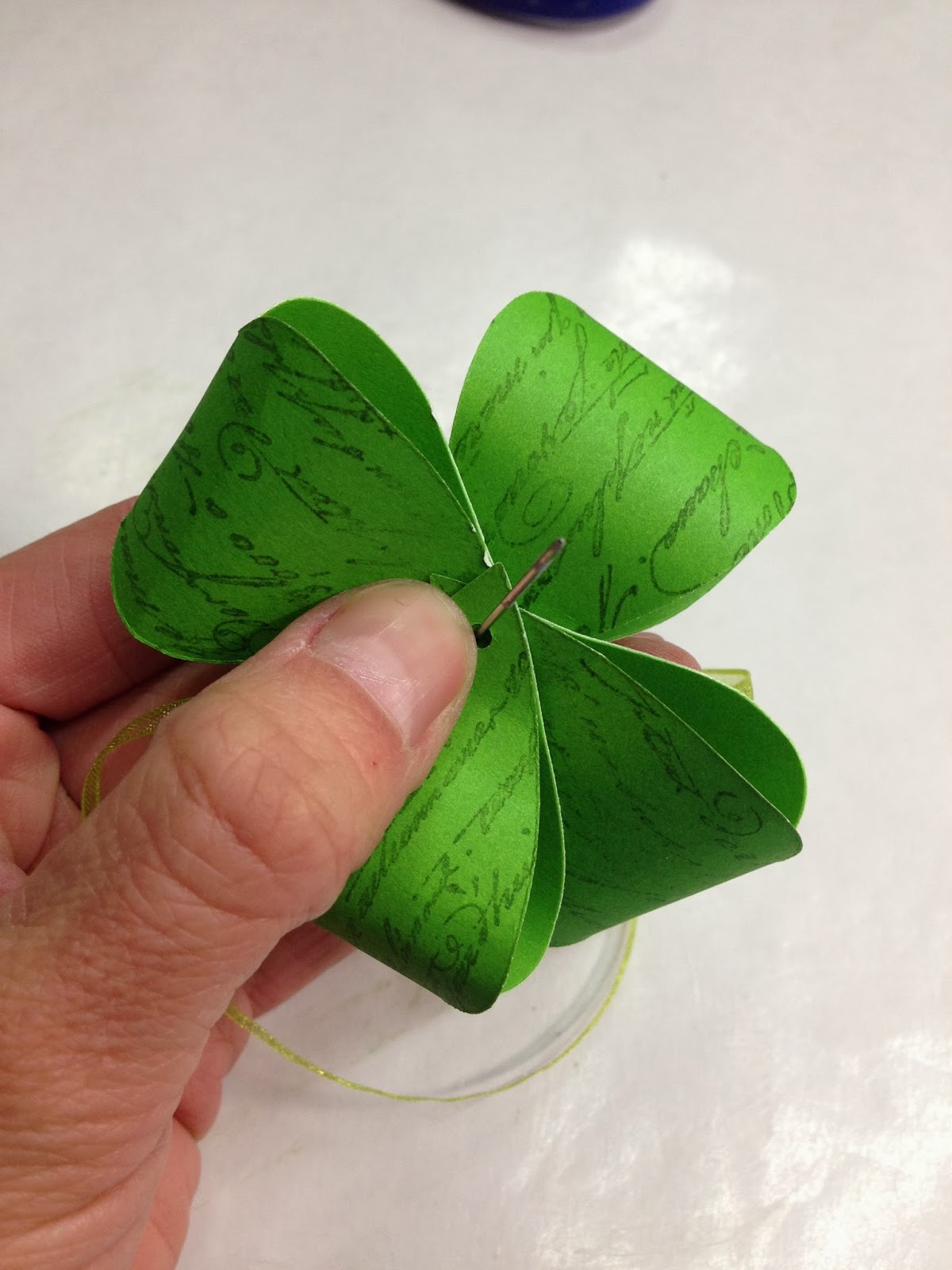 Claudine's Art Corner: A Jar Of Luck - DIY Shamrocks