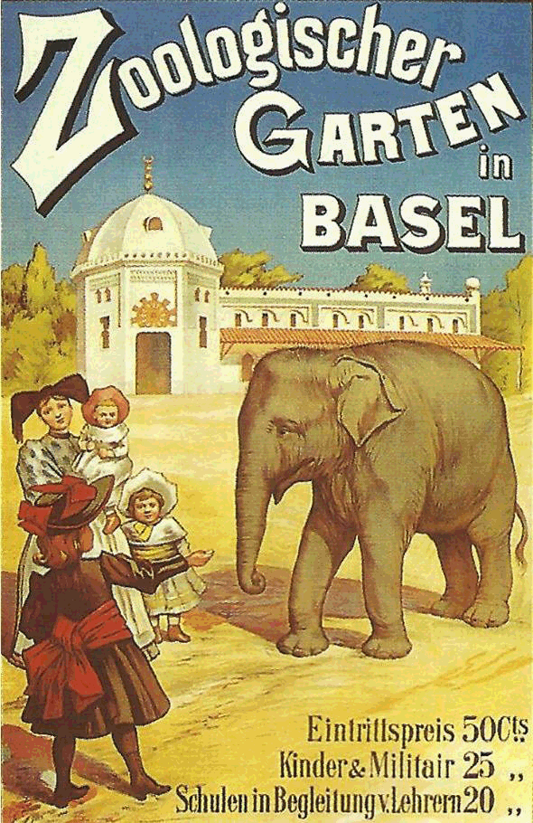 Christoph Roos: Elefanten im Basler Zolli