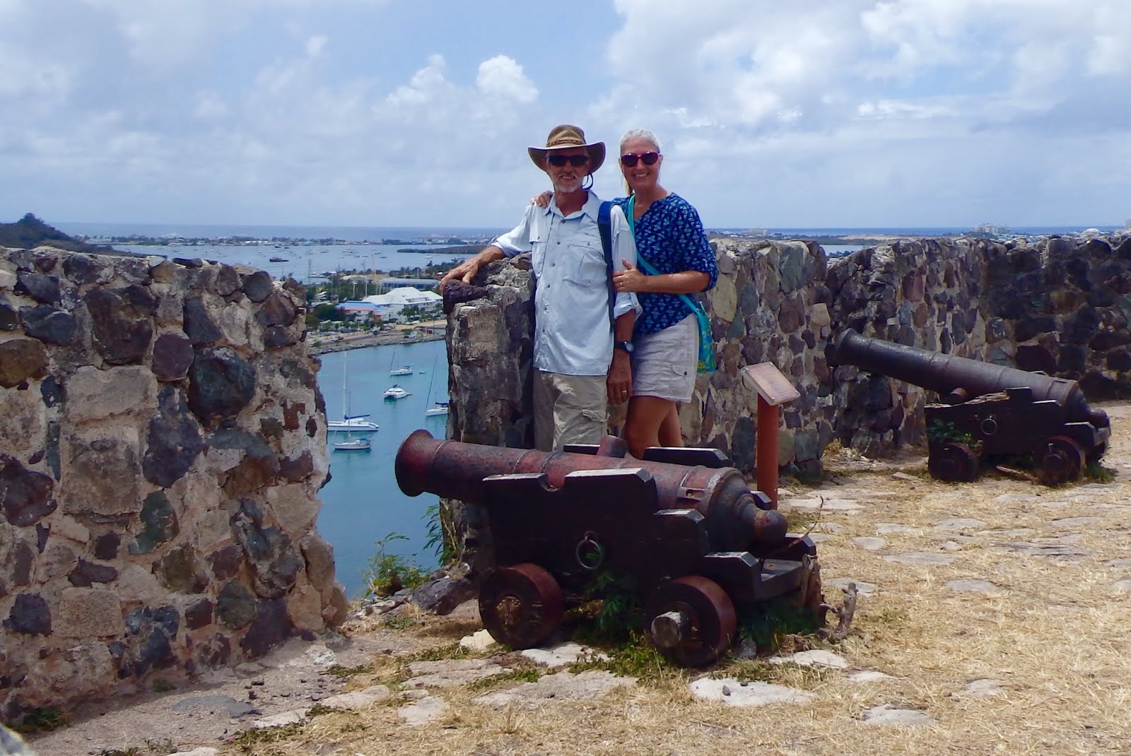 Things we did today...: Must Get Off The Boat... Fort Louis