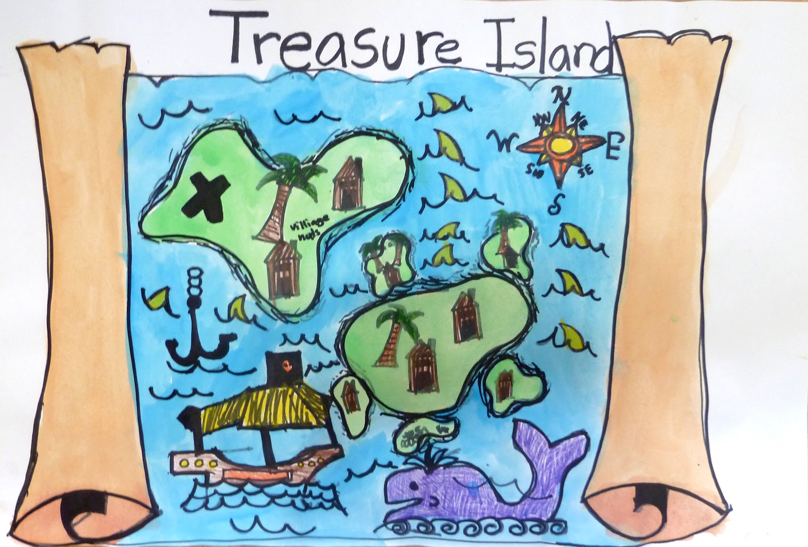 Mother Wife and Artist: Treasure Maps!