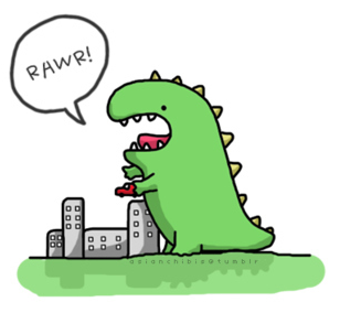 Created Creatively: You're gonna hear me RAWR!