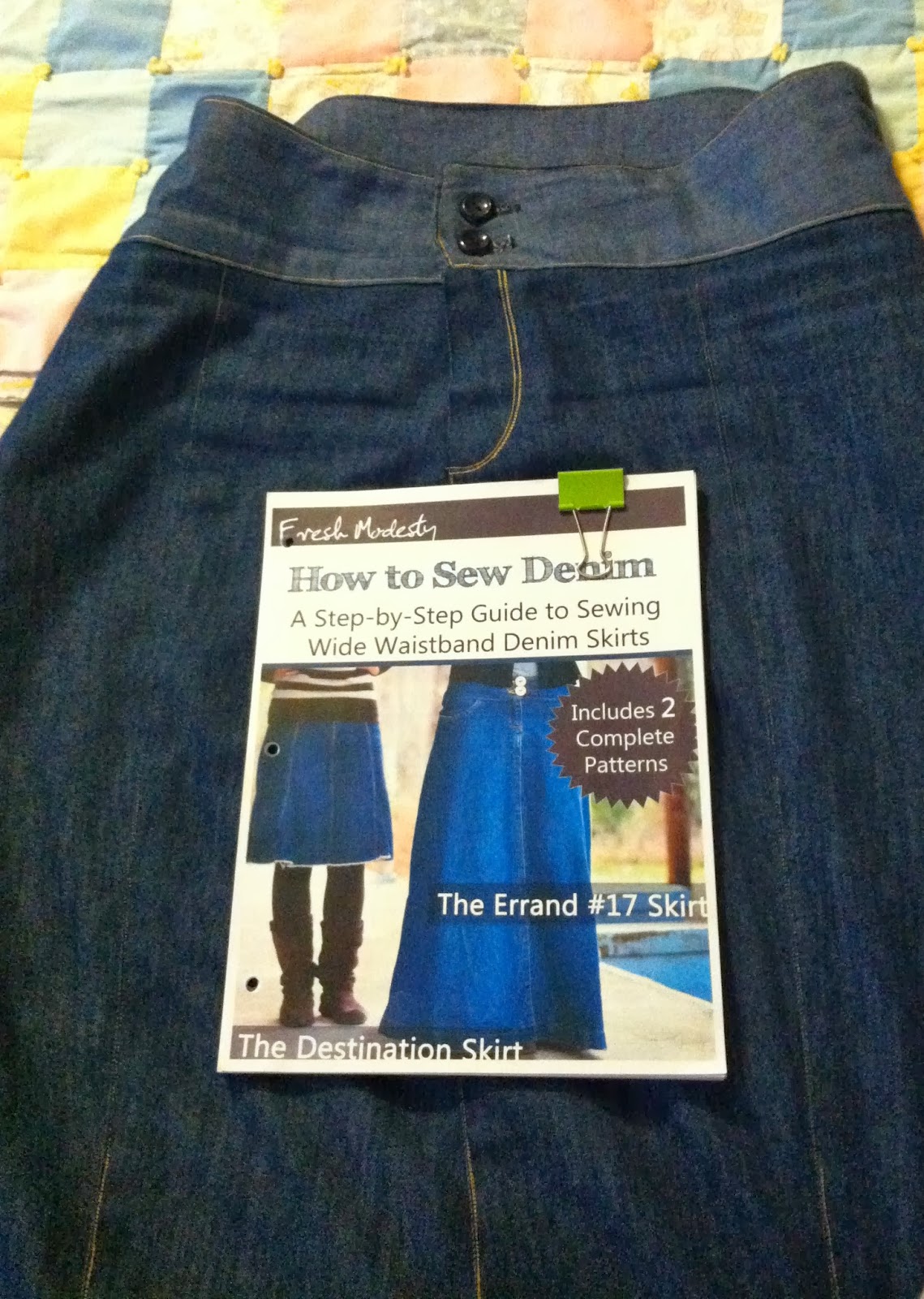 Calico Sisters: It's Finished Vol. 3 || The Destination Skirt from ...