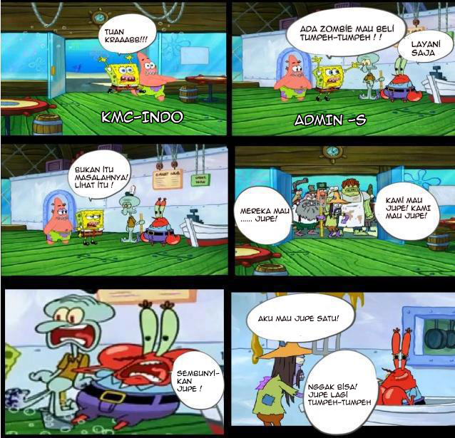 Komik Meme Campuran Indonesia: Zombie Suka Jupe