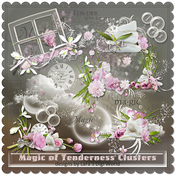 Lara´s Digi World - Digital Scrapbooking Designs: Magic of Tenderness ...