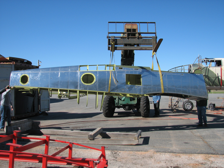 XP-82 Twin Mustang Project: Left-Hand Fuselage