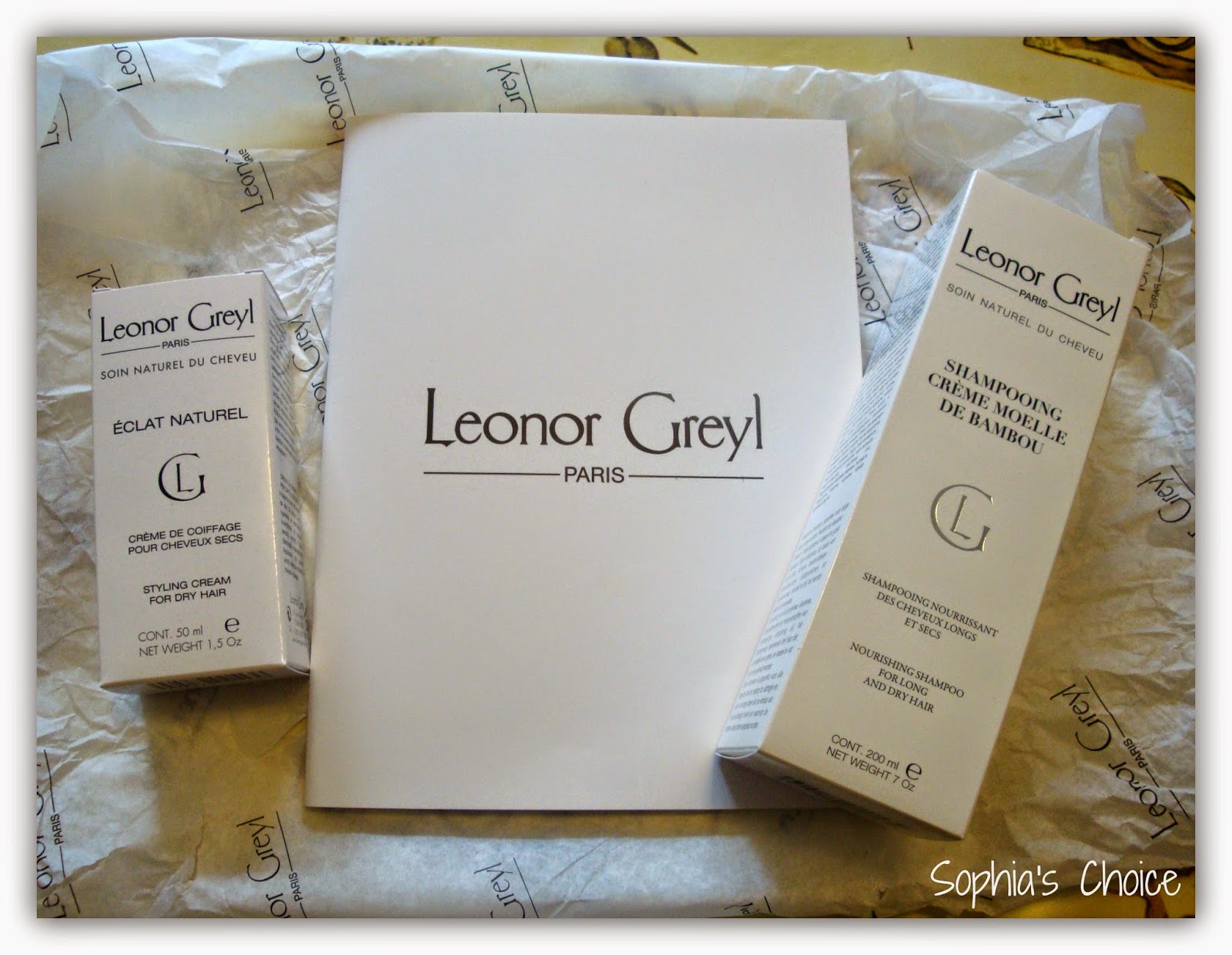 Leonor Greyl Natural Hair Care - Review | Sophia's Choice Green Family ...