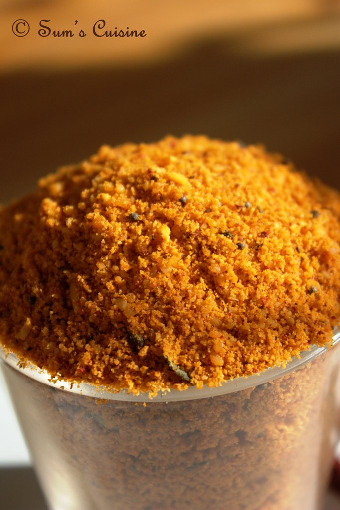 Sum's Cuisine: Chatni Pudi - The Authentic South Karnataka Style