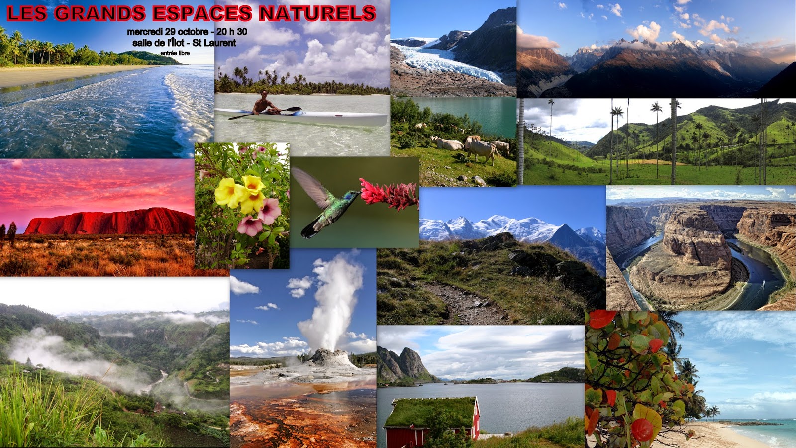 Les grands espaces naturels