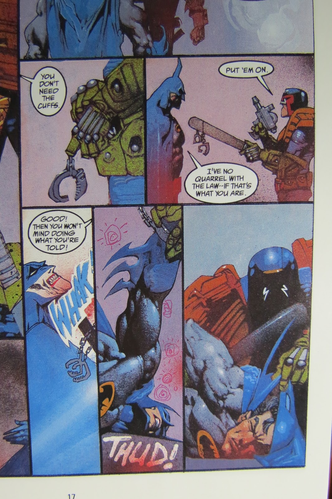 Name Forthcoming: Review: Batman Vs Judge Dredd