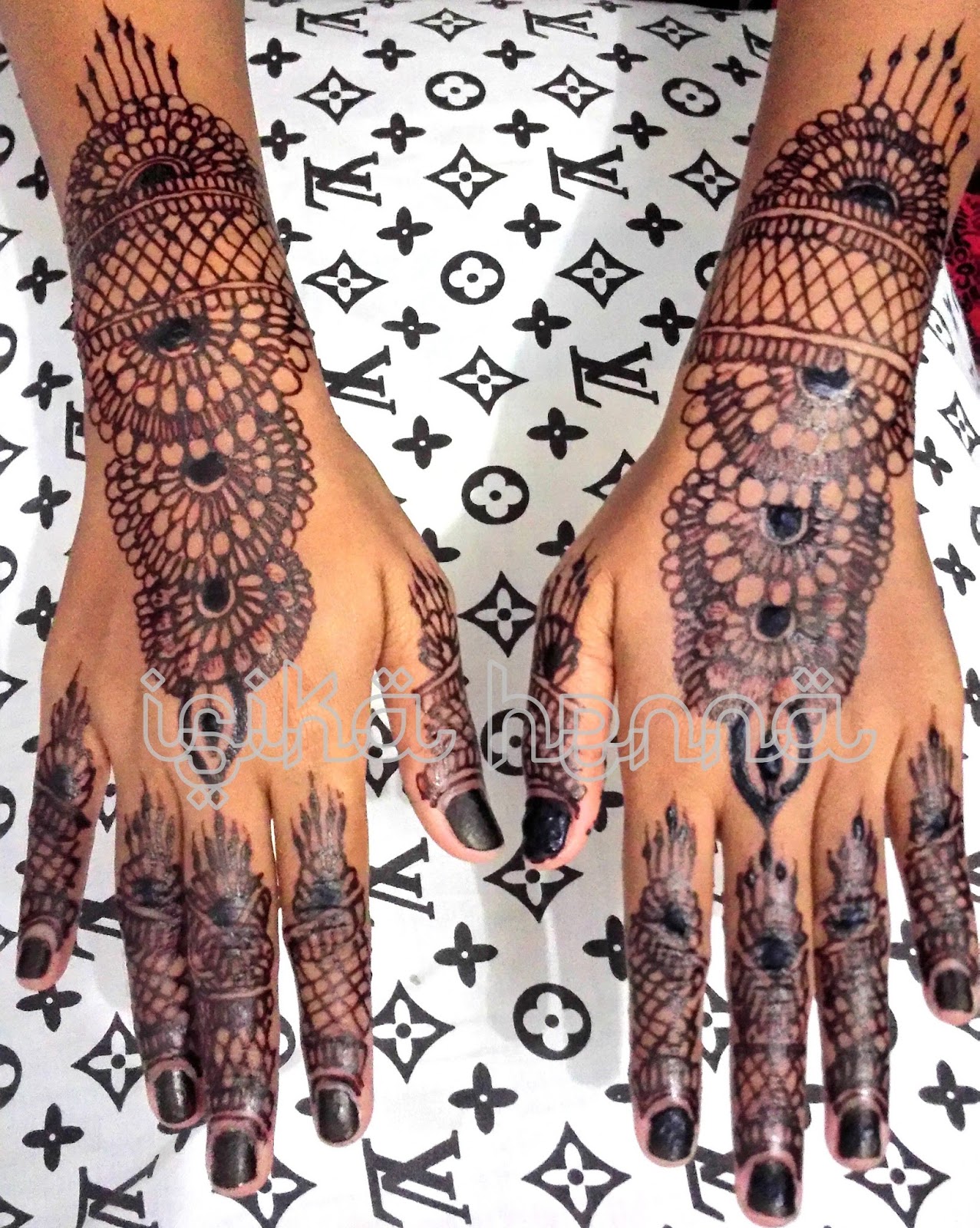 Jasa Henna Pengantin Jakarta : Isika Henna | Seni Lukis Henna Tangan ...