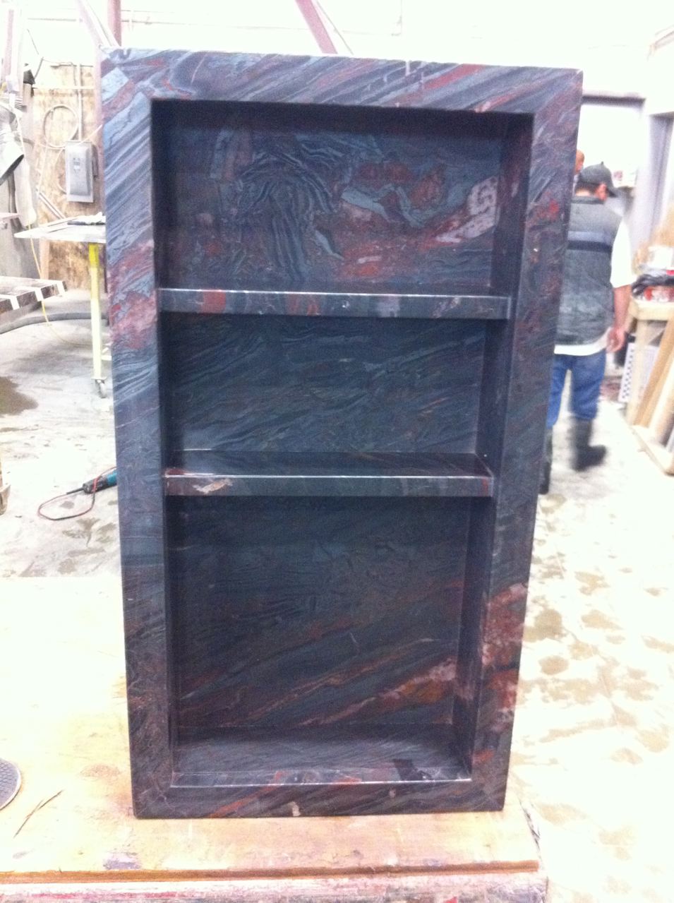 The Granite Gurus: Slab Sunday: Iron Red granite