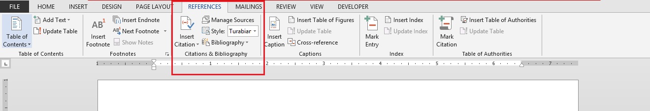 Citasi (2) : Penggunaan Menu References Pada Microsoft Word 2007