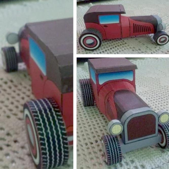 Hot Rod Papercraft