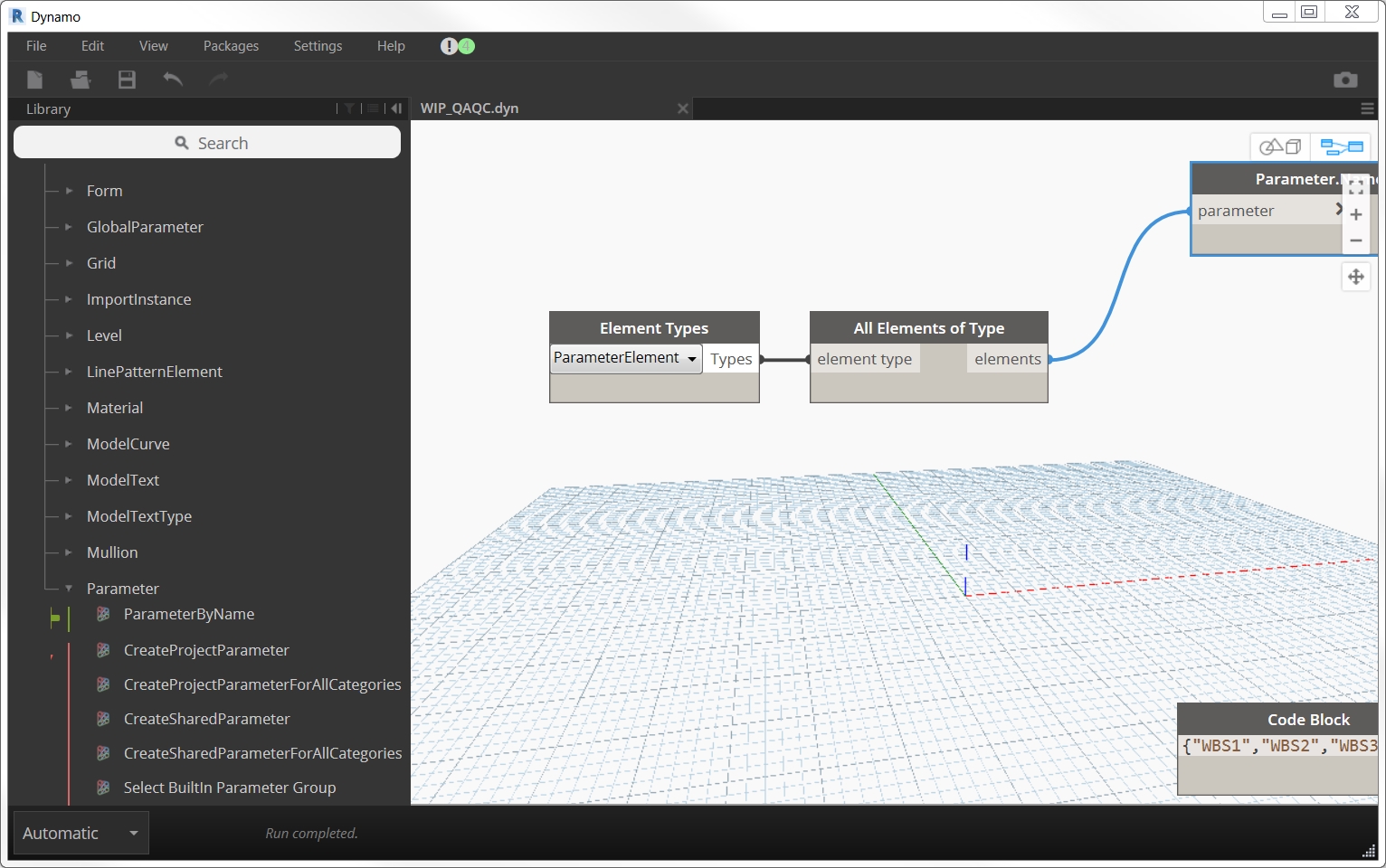 Revit Add-Ons: Using Dynamo to Determine the Existence of a Parameter