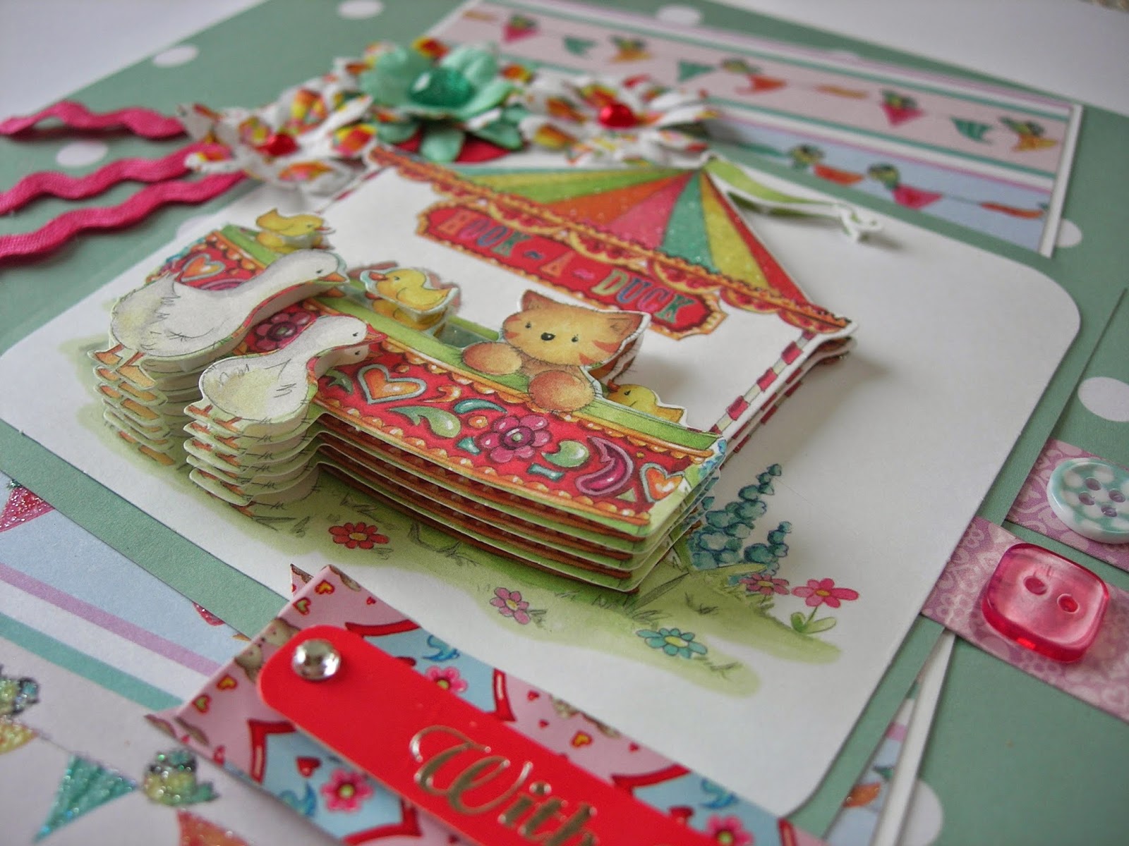 A Passion For Cards: Trimcraft FunFair project card