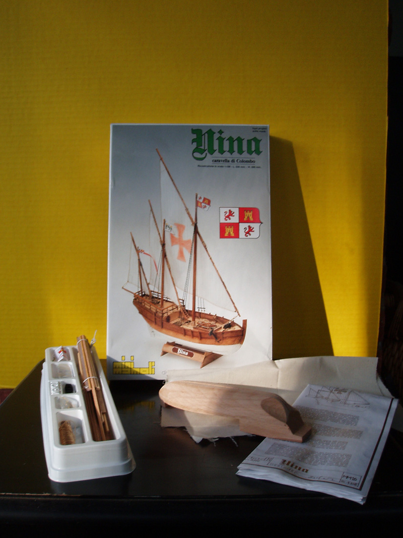 Kituri de corabii din seria MINI -- pentru incepatori