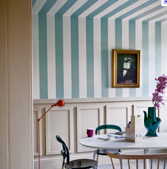 Falls Design: J'adore Striped Ceilings