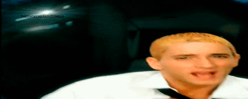 Eminem Laughing Gif