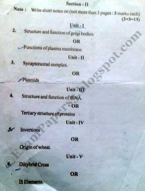 Botany B.Sc. Part-1st ( Guide for 1st-Semester ) Previous Year Old ...