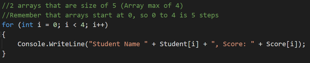 C# Tutorial - Iteration Statements