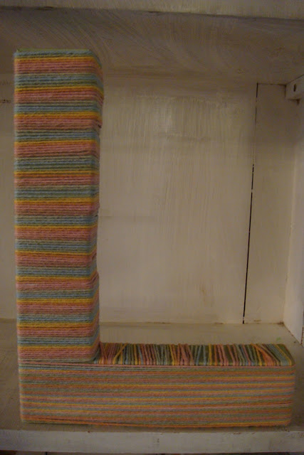 Sweet Magnolia Way: Yarn Letters for My Littles