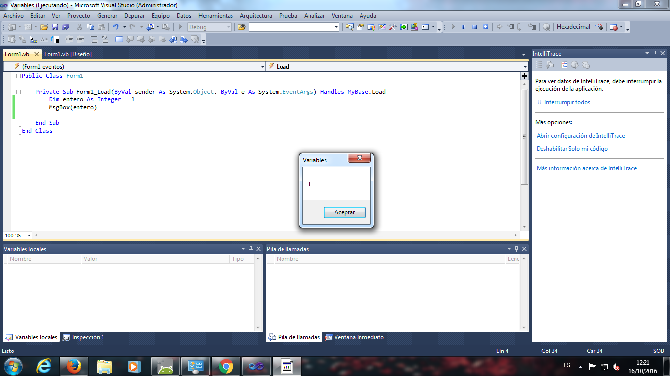 Desarolla Software Utilizando Programacion Orientada a Objetos-3°A- AACH : Ejercicios Visual ...