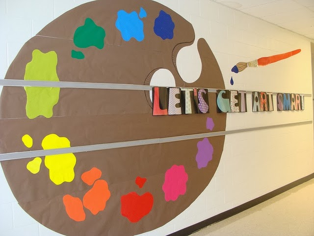 Pittsburgh Glamour : Art Classroom: Decorating Your Art Bulletin Boards