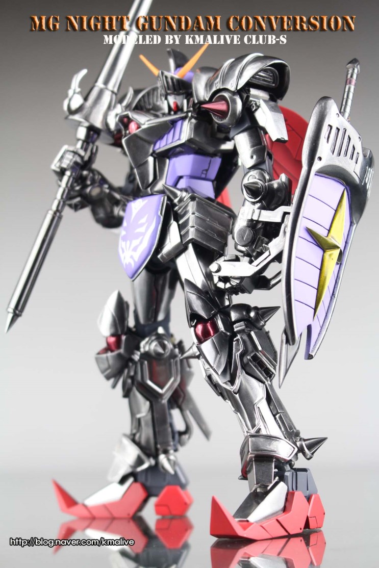 Custom Build: MG 1/100 Knight Gundam "Conversion"