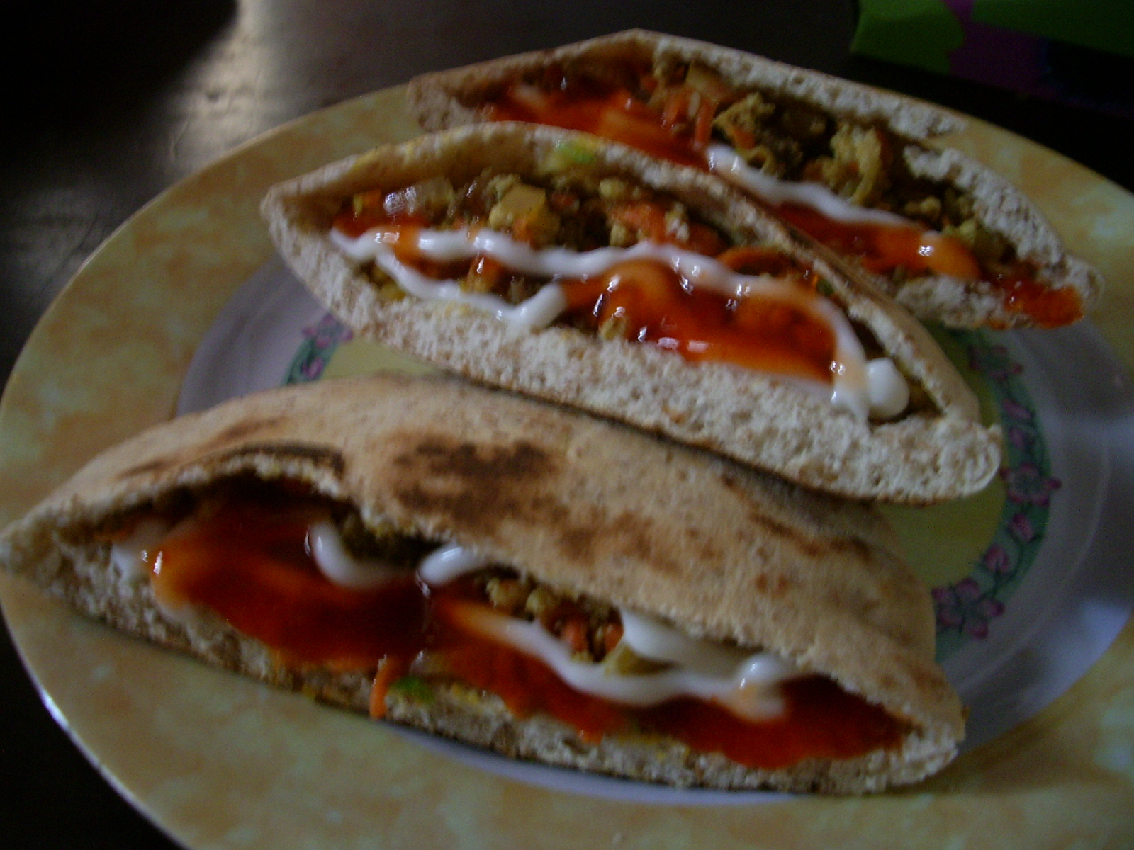 Dari Dapur Fyza: Resepi Kebab Roti Pita