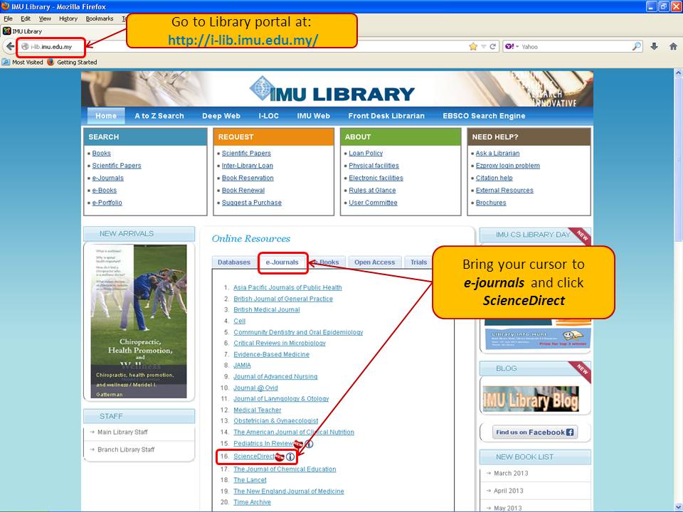 Sciencedirect Database