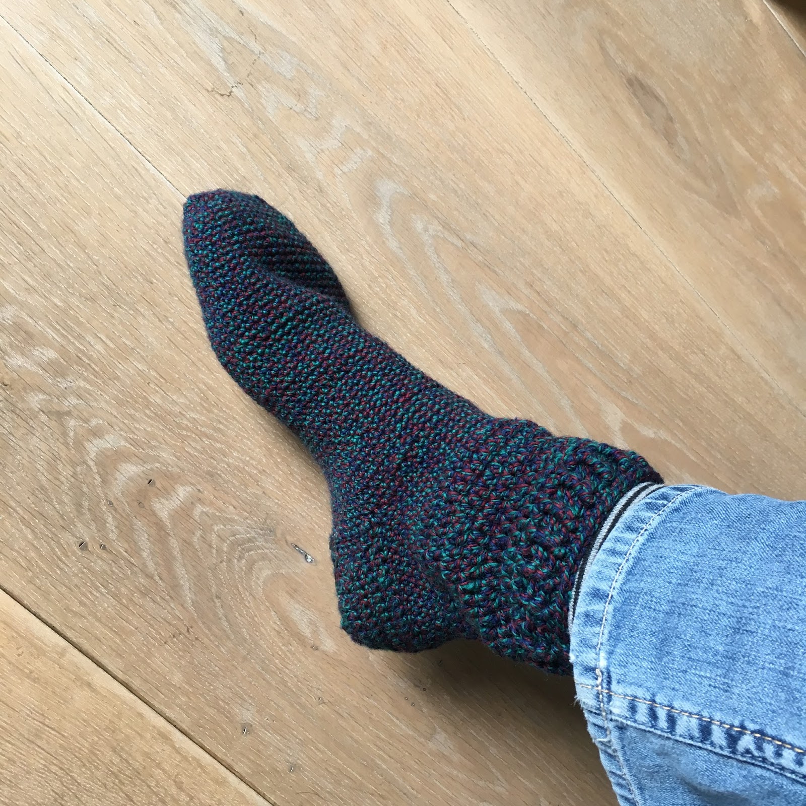 Handmade at Josephine's: Crochet socks