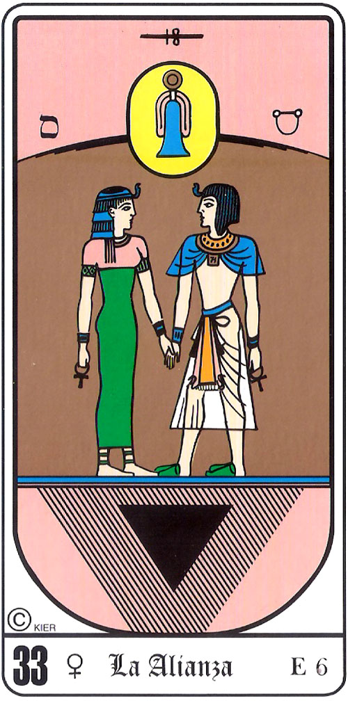 TAROT CAFE...: LA ALIANZA (Arcano Menor Nº 33 - TAROT EGIPCIO)