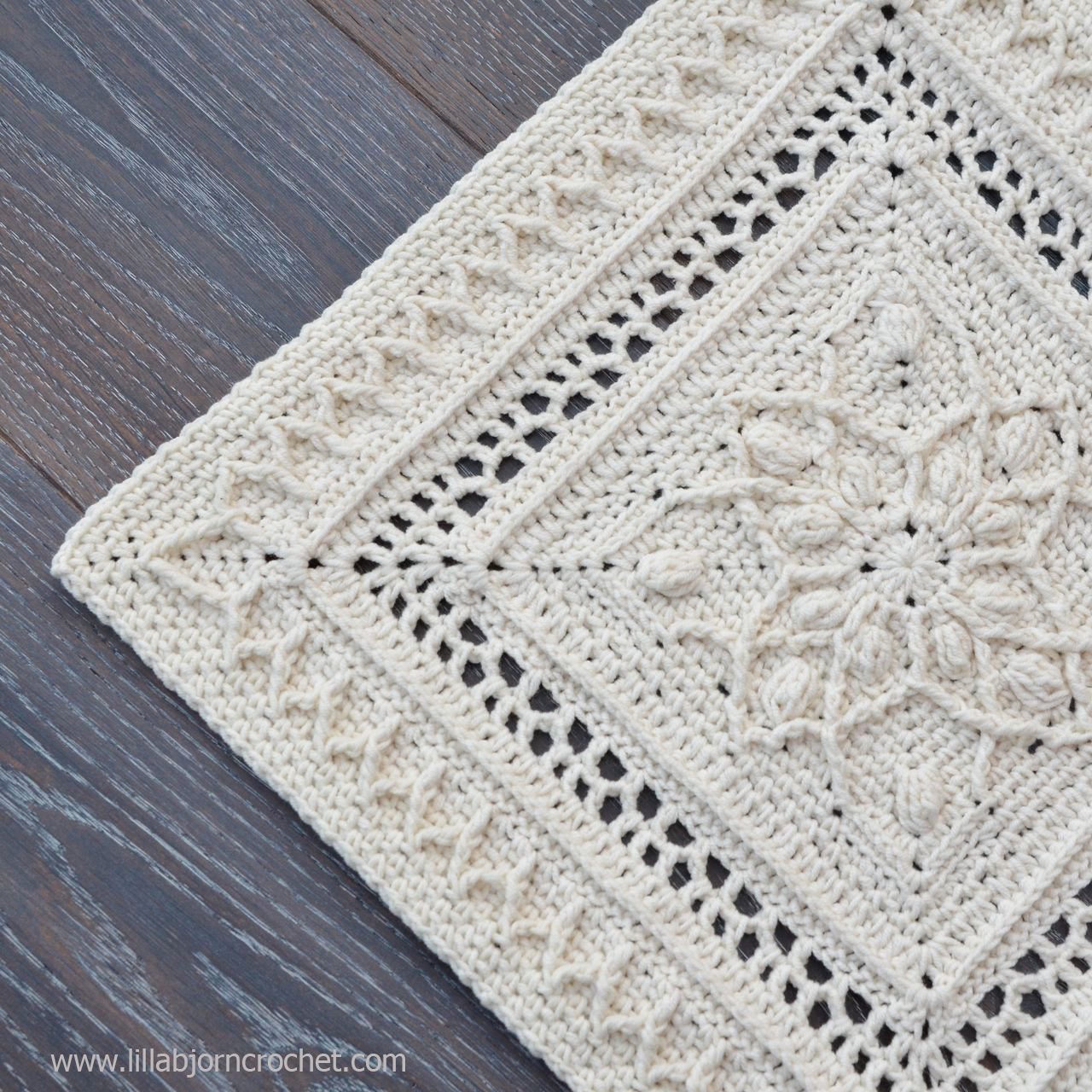 A Different Granny Square: overlay and draping! | LillaBjörn's Crochet ...