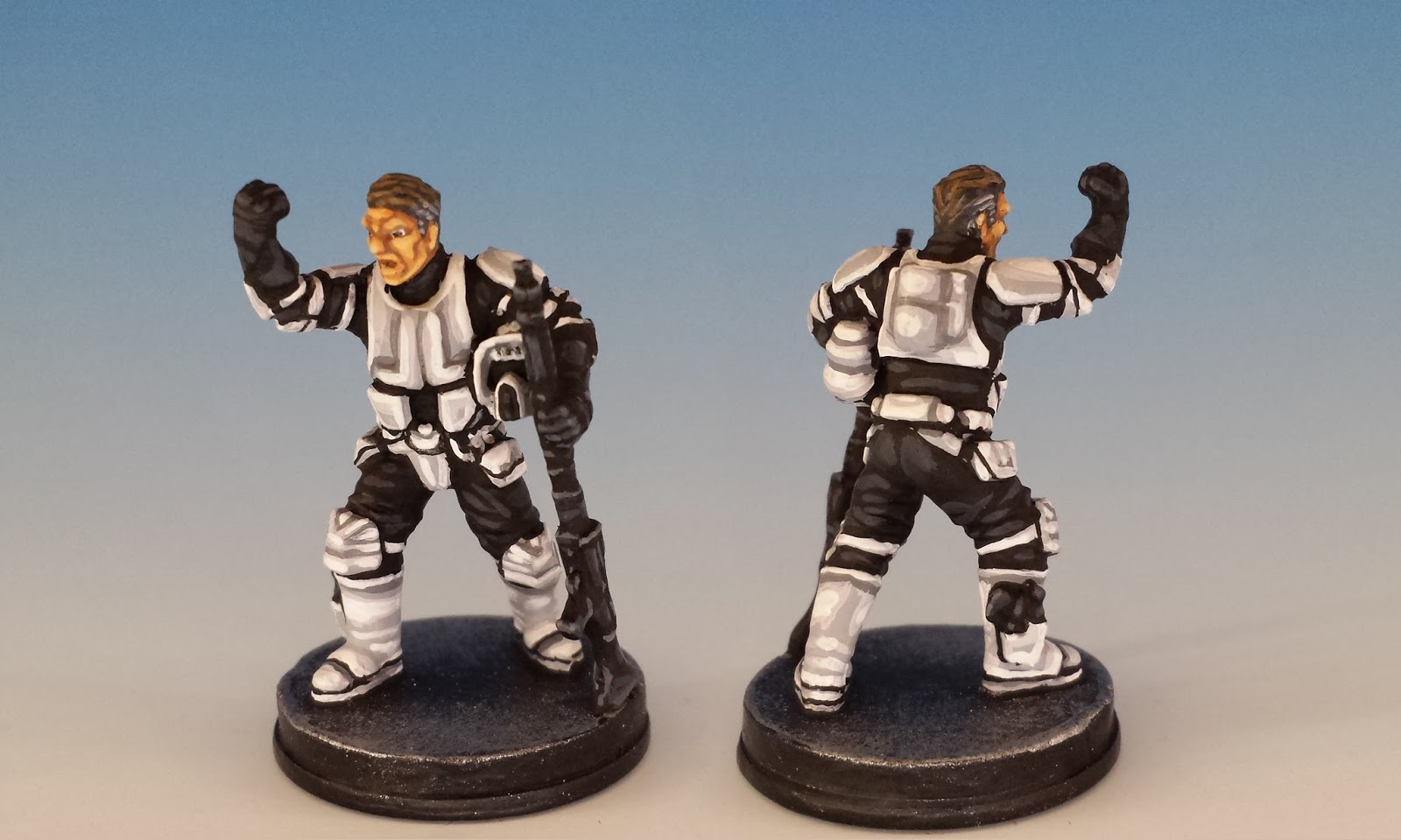Oldenhammer in Toronto: Painted Star Wars Miniatures - The Bespin Gambit