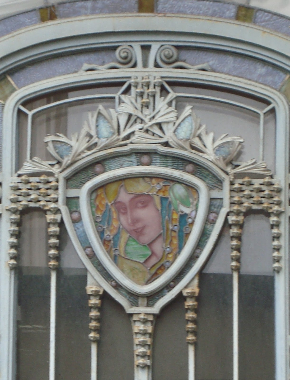 Paseos Art Nouveau: Porte (43) Maison d'Eugène Corbin, vers 1910 ...