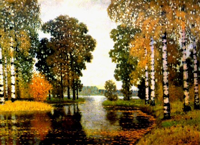 Postcards from the Past: Vilhelms Purvītis: "Autumn"